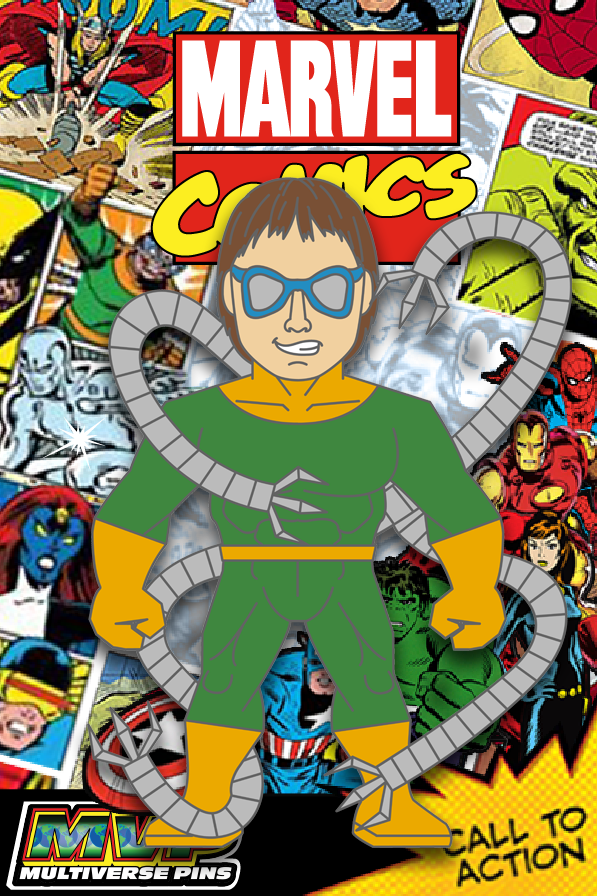 Marvel Comics DOCTOR OCTOPUS Character Pin Phase 7 MultiVersePins ...